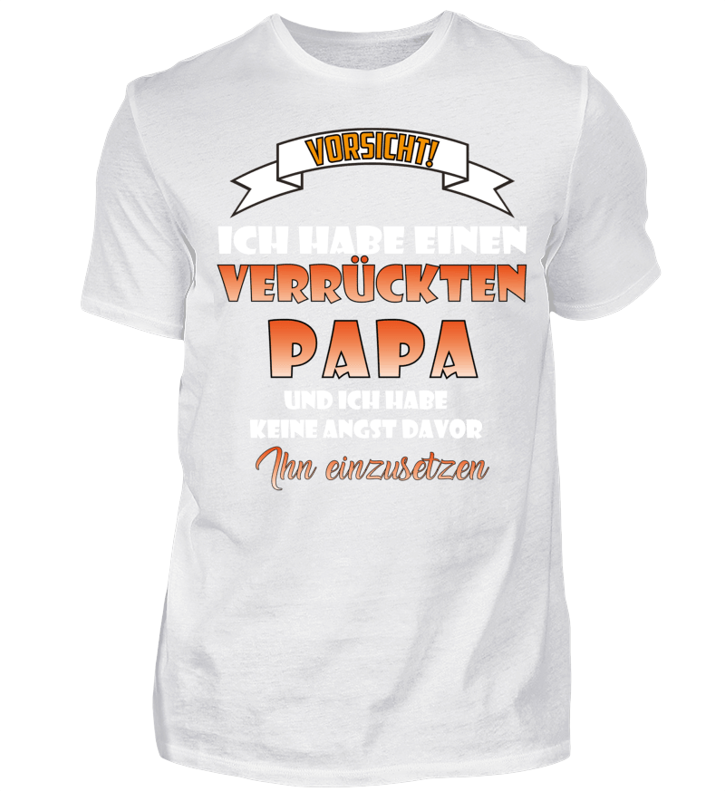 Verrückter Papa Vater Vatertag bester Geburtstag Geschenk cool lustig ...