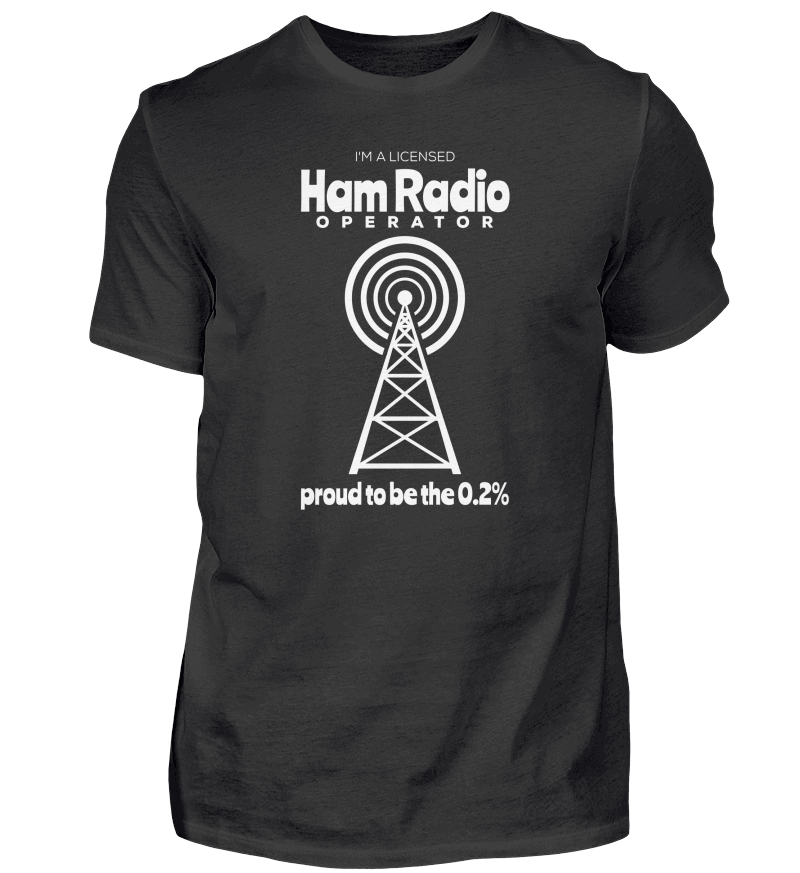 Ham Radio Gifts Amateur Radio | Herren Basic T-Shirt - Shirtee.de ...