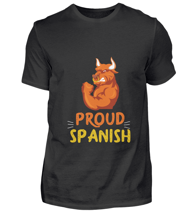 Spain proud Spaniard bullfighting bullfi | Herren Basic T-Shirt ...