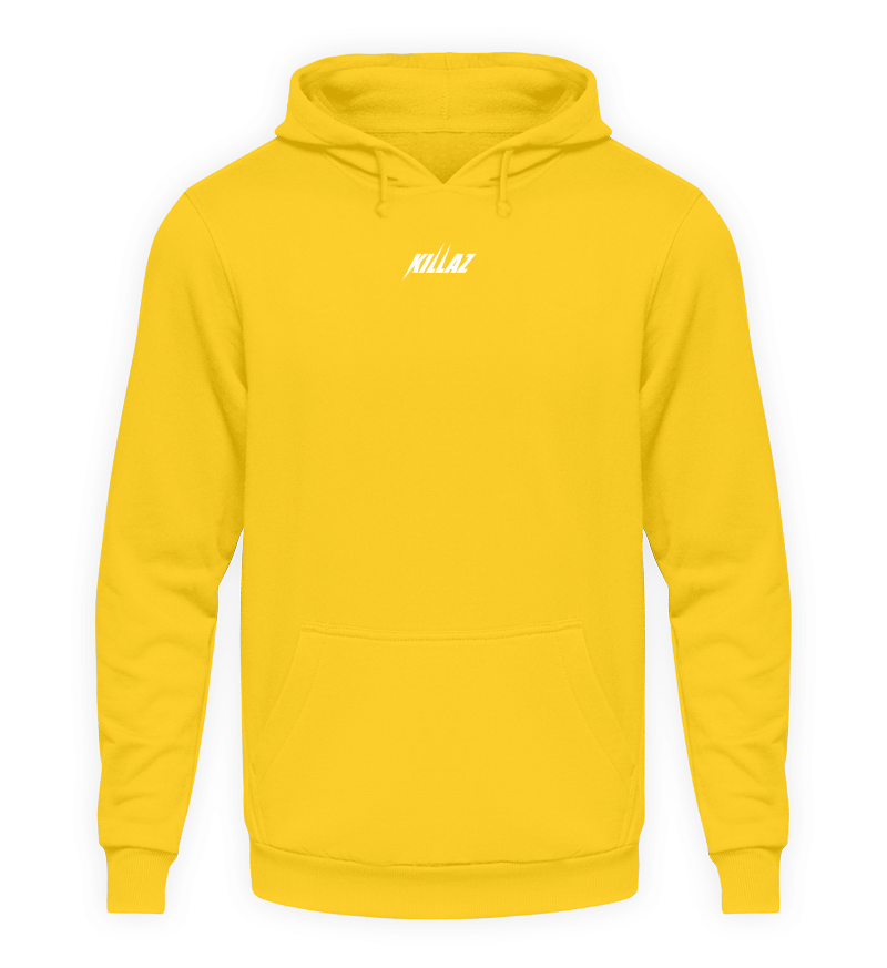 Silla Killaz Supporter Hoody Yellow | Unisex Hoodie - Shirtee.de ...
